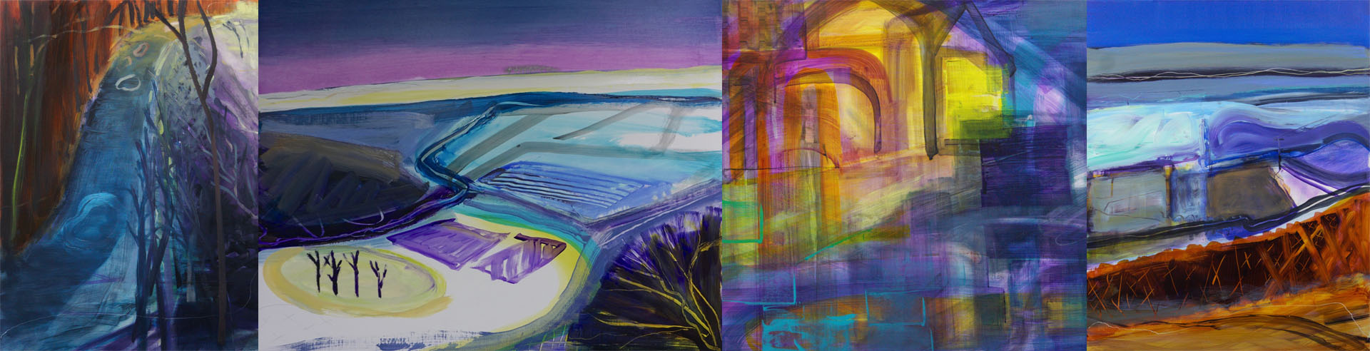MEET THE ARTIST: Caroline Hall Bold with Colour | DegreeArt.com The ...